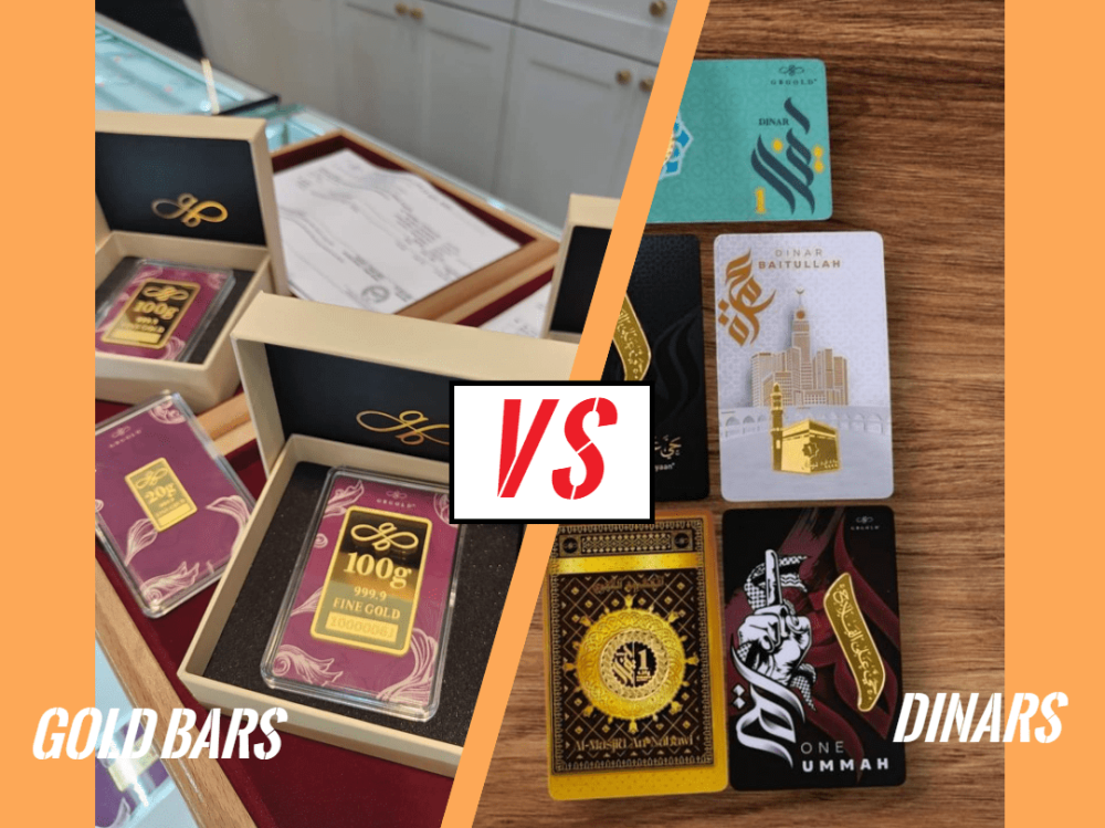 Gold Bars vs. Dinars: Which One to Choose? - Kidin Sam